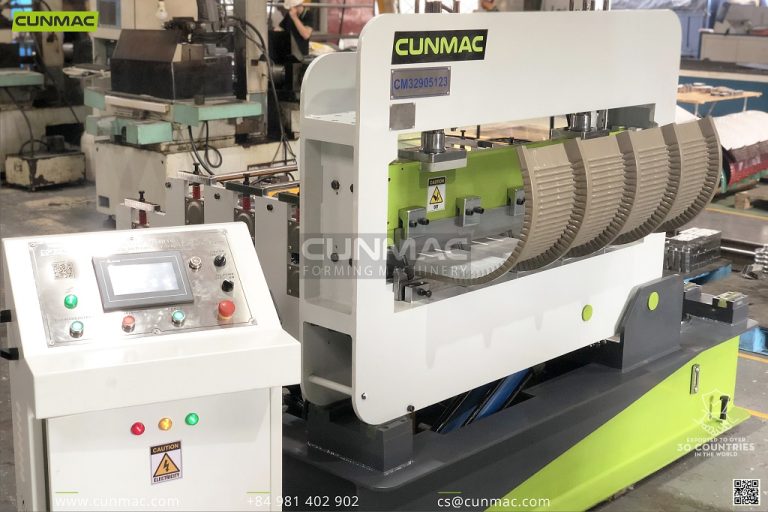 Crimp curving machine - Pressing curve forming machine | CUNMAC Vietnam
