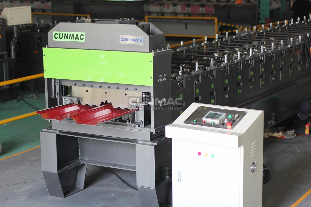 Seam lock roofing roll forming machine | CUNMAC Vietnam