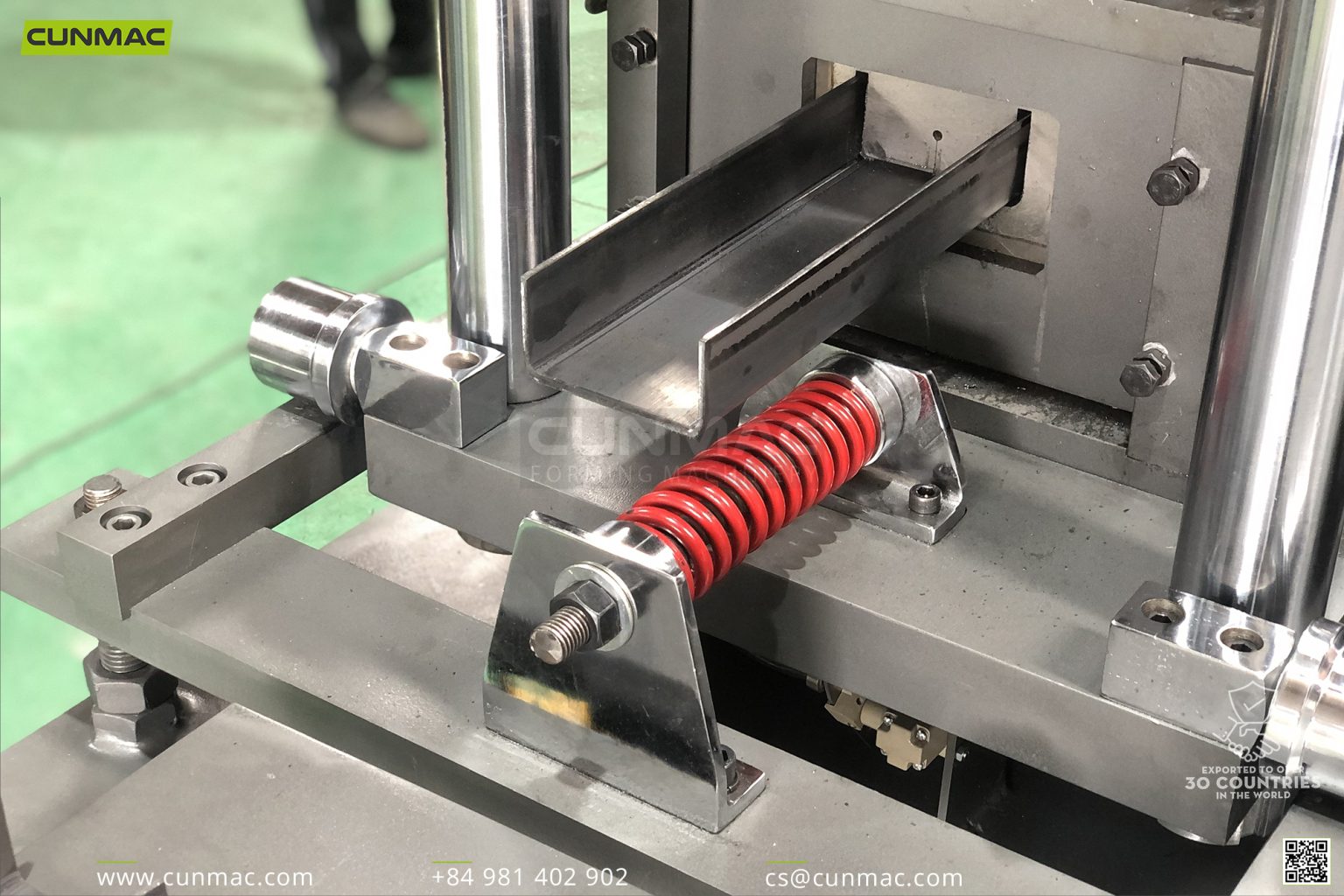 U shape roll forming machine | CUNMAC Vietnam