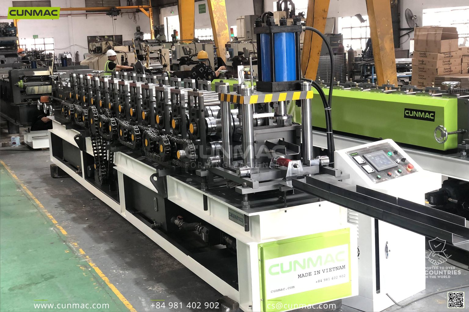 U shape roll forming machine | CUNMAC Vietnam