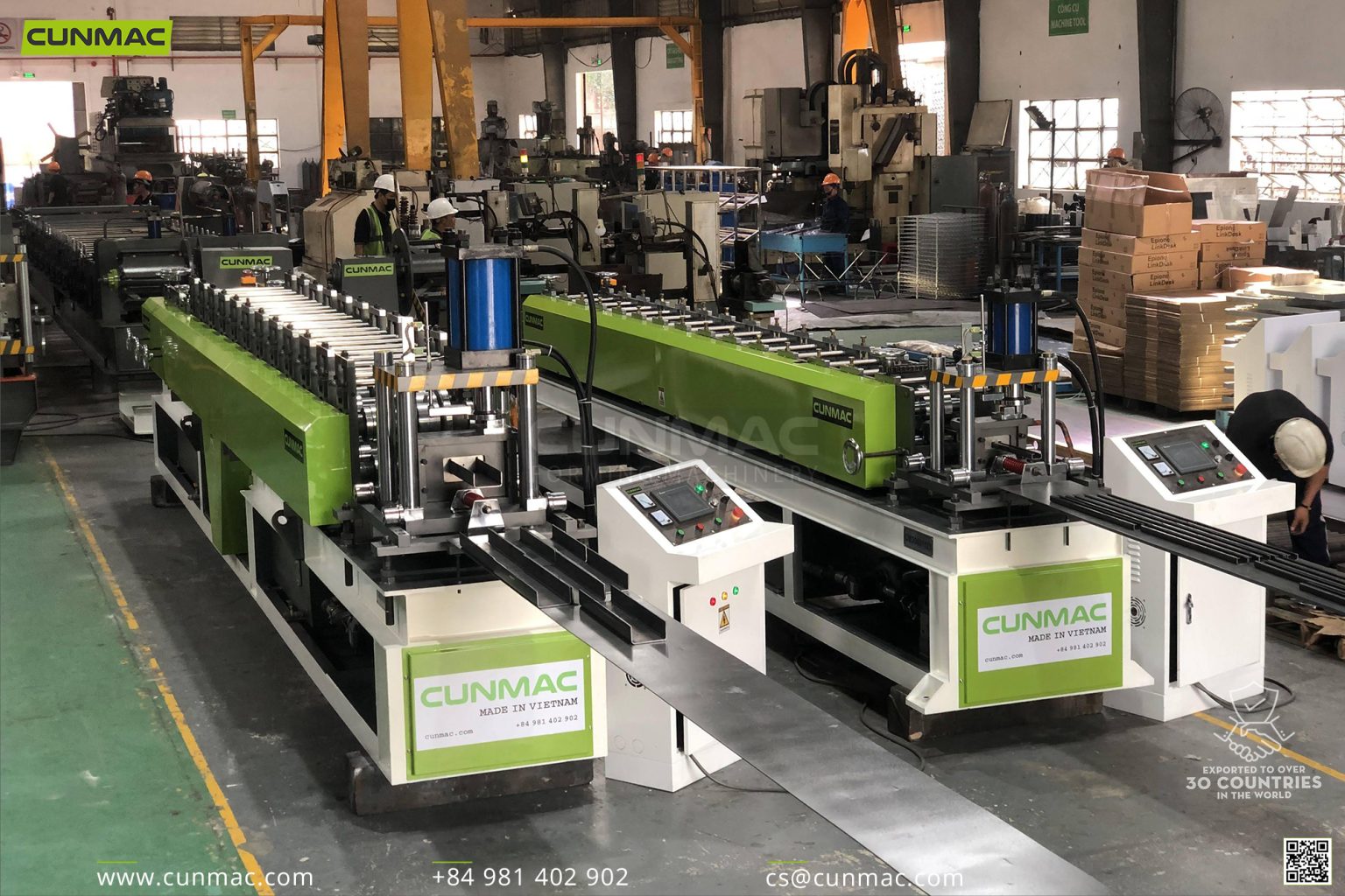 U shape roll forming machine | CUNMAC Vietnam