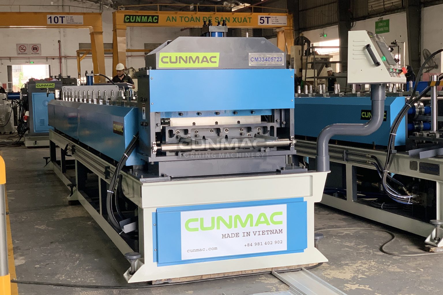 Combine pressing & cutting curve forming machine | CUNMAC Vietnam
