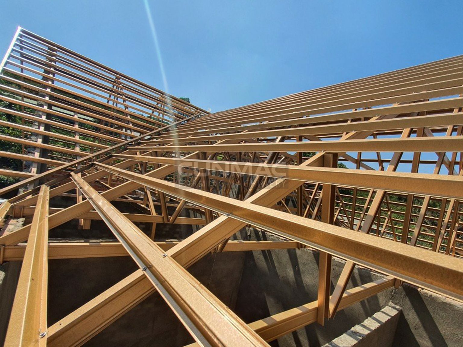 Batten / Top hat / Reng roll forming machine | CUNMAC Vietnam